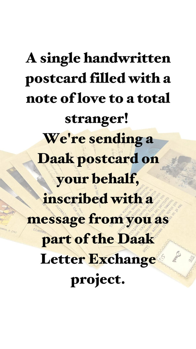 Send a Daak Postcard to a Stranger! – Daak Vaak